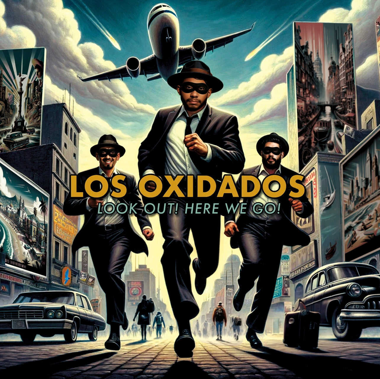 OMR-104 Los Oxidados “Look Out! Here We Go!”VINYL (Classic Black ...
