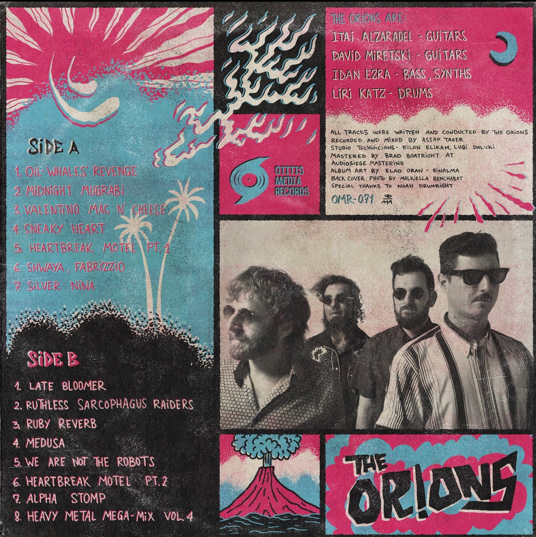 OMR-071 The Orions (Vinyl & CD) – Otitis Media Records