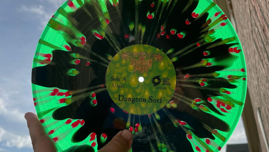 OMR-065 Genki Genki Panic “Dungeon Surf” LP (Colored Vinyl) – Otitis Media Records