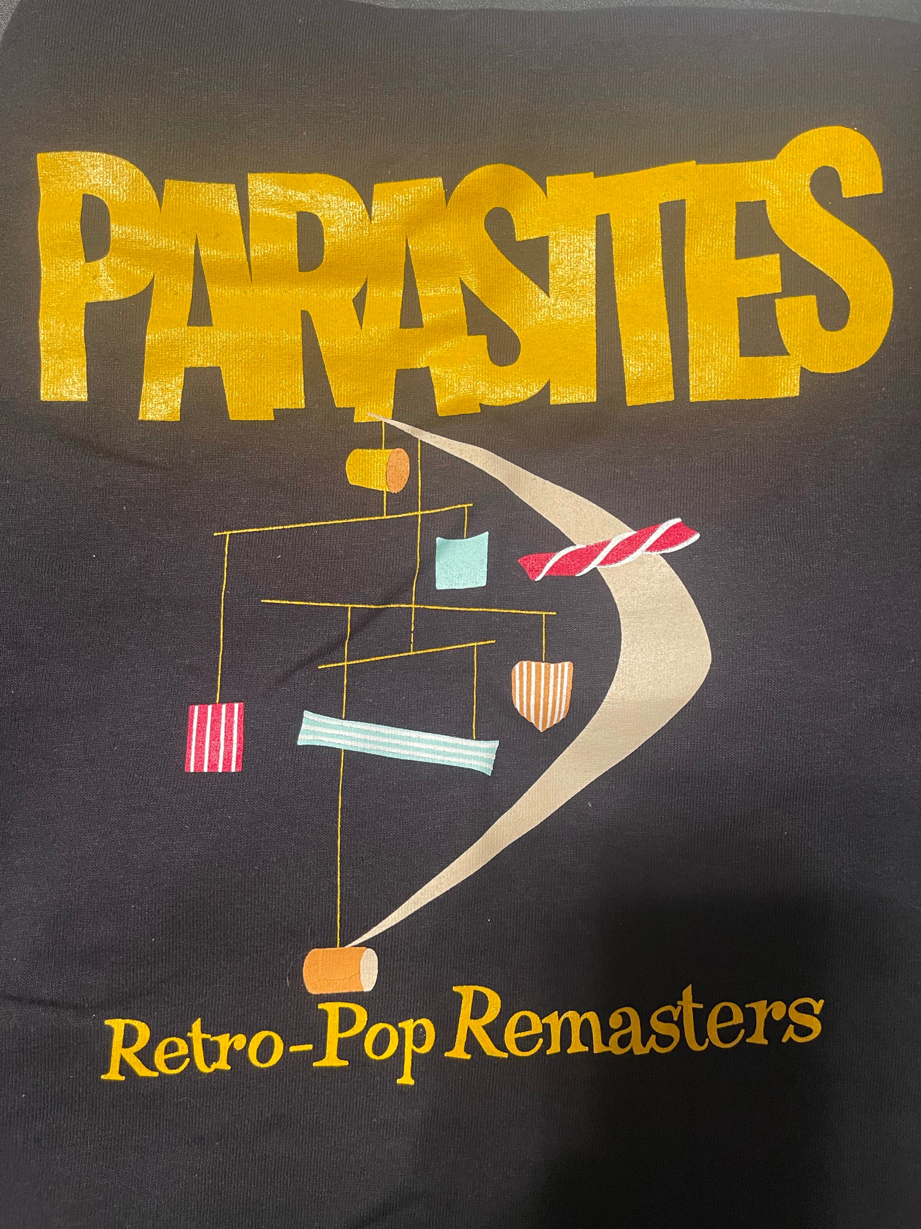 OMRMCH 005 PARASITES “Retro-Pop Remasters” T-Shirt – Otitis Media Records